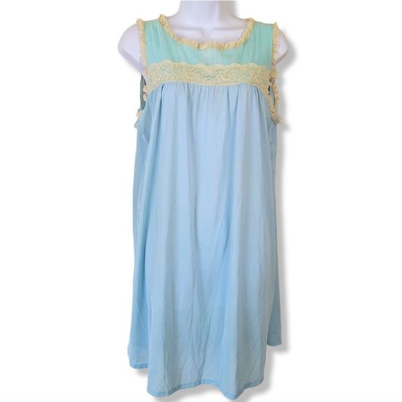 Movie Star | Intimates & Sleepwear | Vintage Movie Star Blue Lace ...